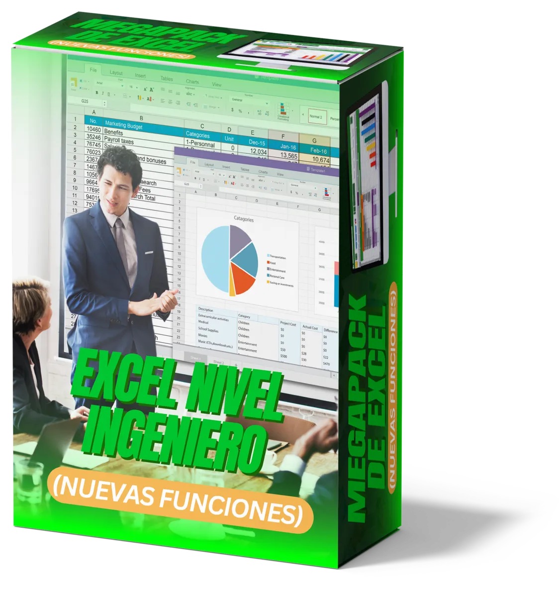 MEGAPACK DE EXCEL (Nuevas Funciones)